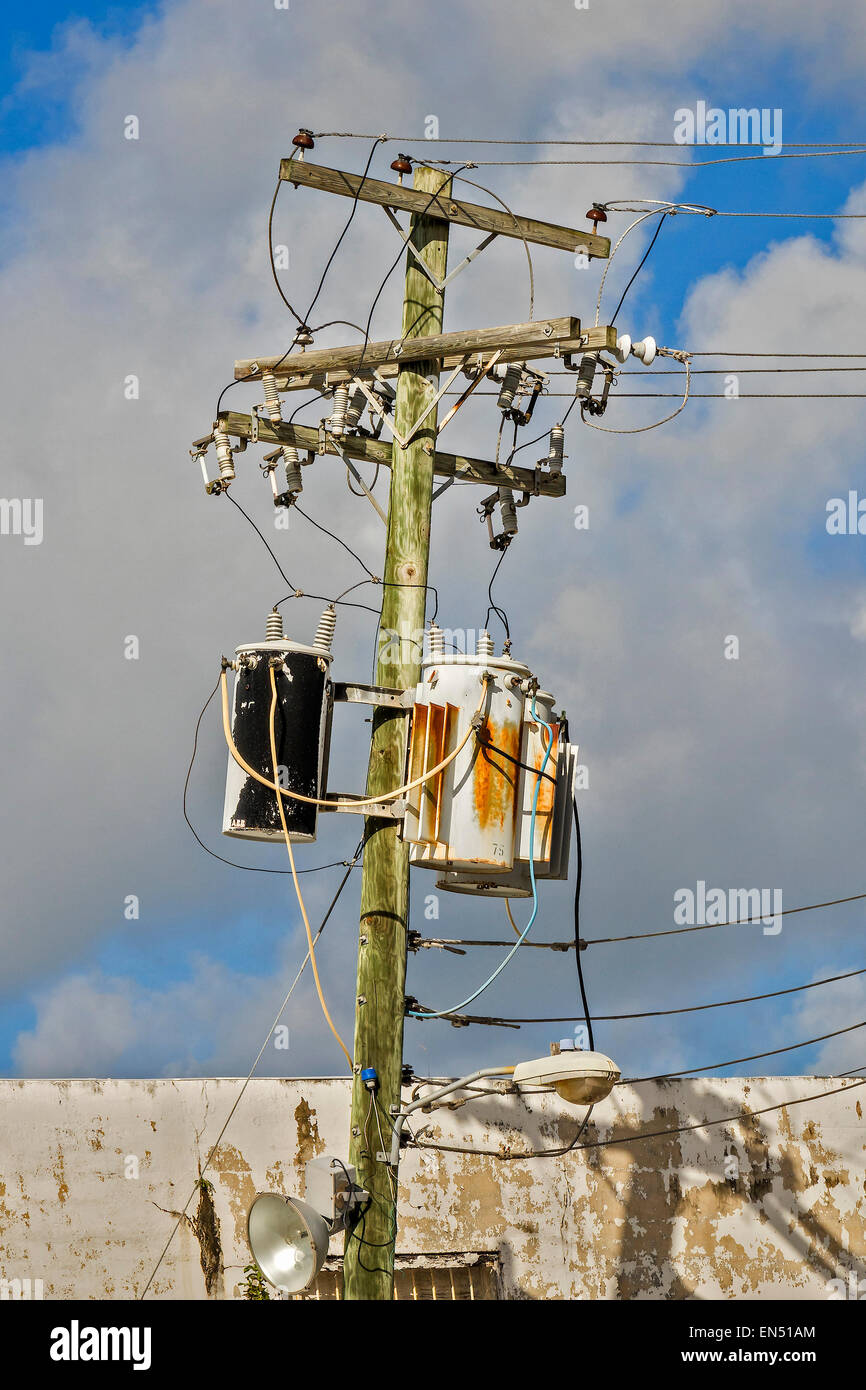 Power pole hi-res stock photography and images - Alamy