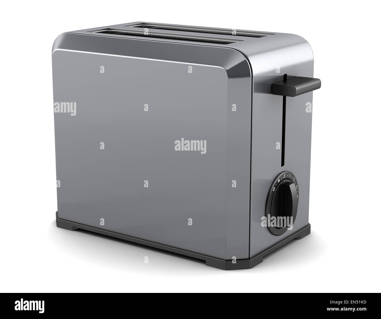 toaster isolated on white background Stock Photo - Alamy
