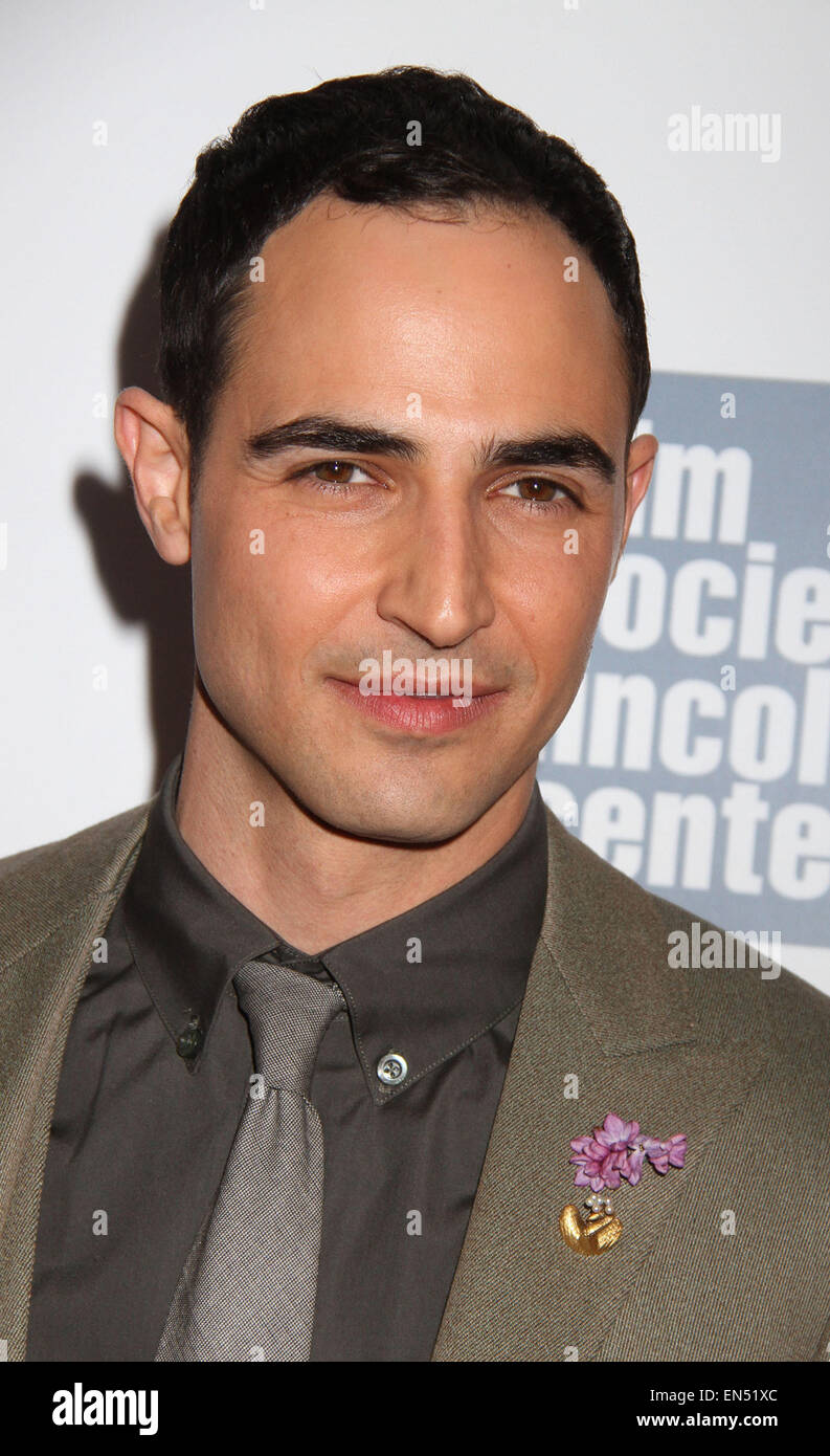 New York, New York, USA. 27th Apr, 2015. Designer ZAC POSEN attends the ...