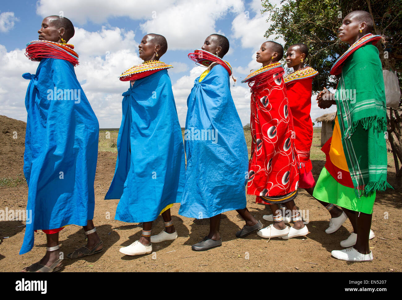 Samburu dancer hi-res stock photography and images - Alamy