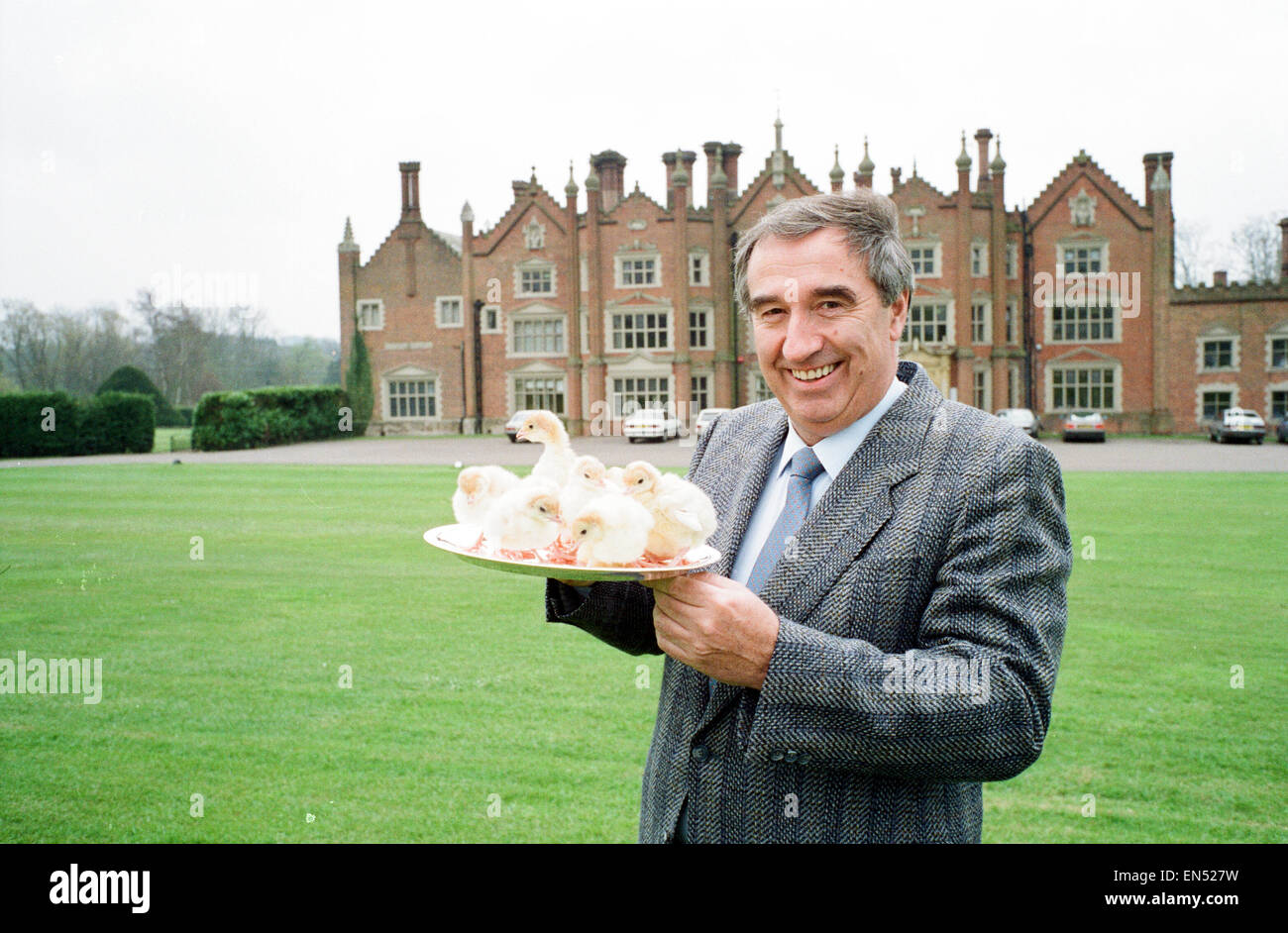 Turkey Farmer Bernard Matthews, founder of Bernard Matthews Farms ...