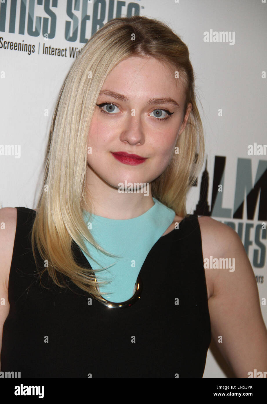 April 27, 2015 - New York, New York, U.S. - Actress DAKOTA FANNING ...