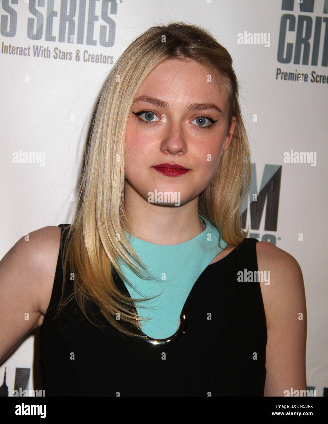 April 27, 2015 - New York, New York, U.S. - Actress DAKOTA FANNING ...