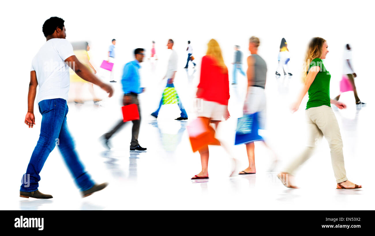 Blurred Motion of People Walking Stock Photo - Alamy Blurred Motion of People Walking Stock Photo - Alamy