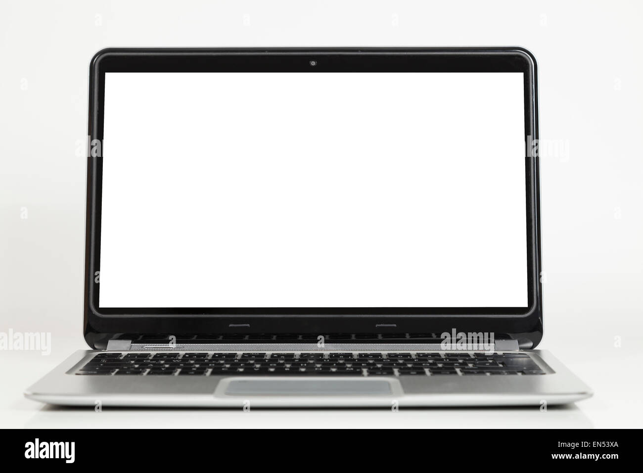 laptop with whitespace Stock Photo - Alamy