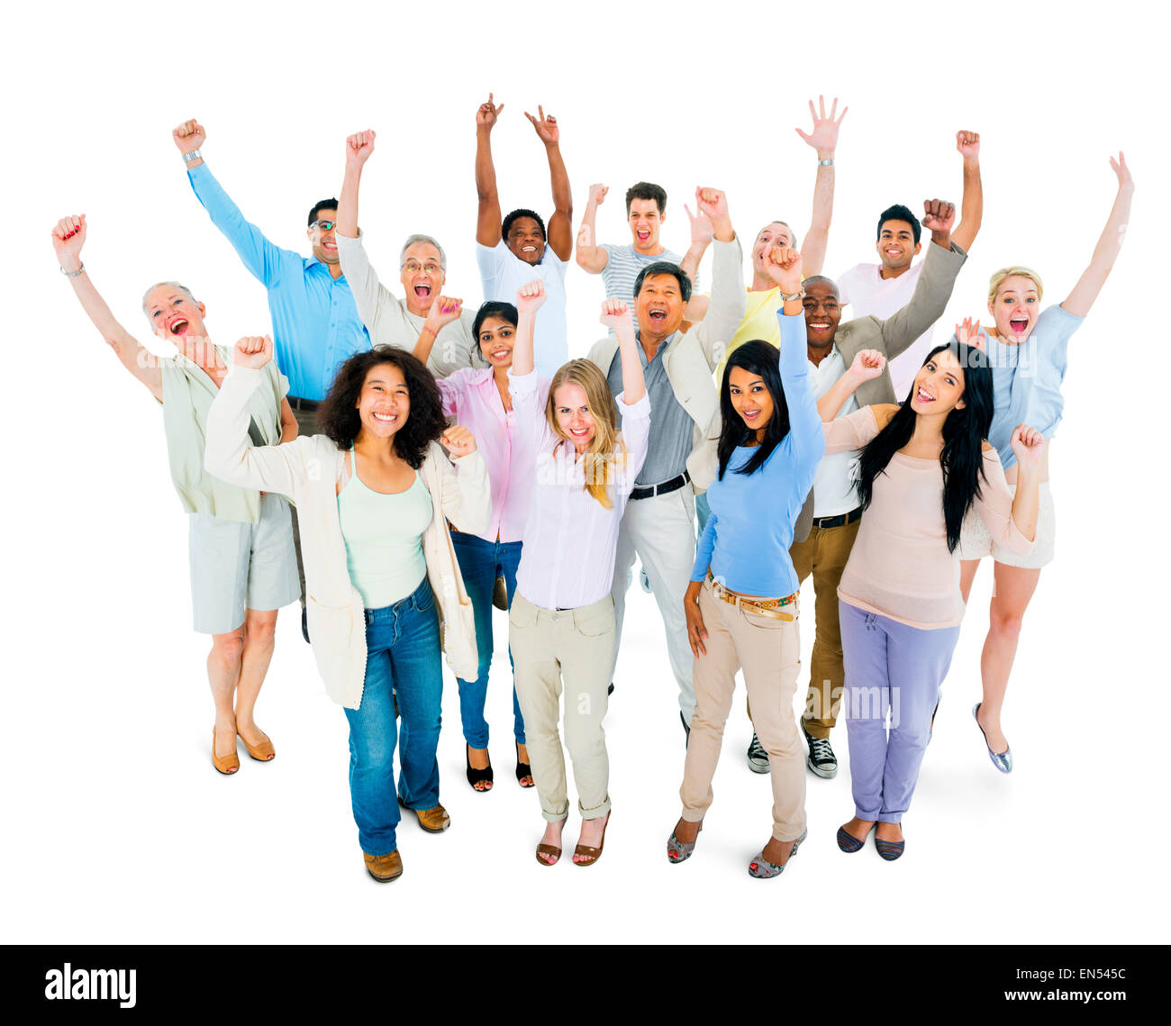 Ethnically Diverse Group Of People