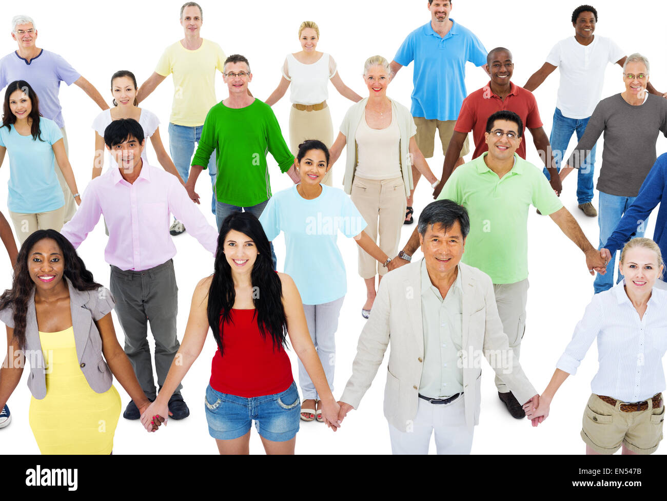 Communication people connected crowd hi-res stock photography and ...