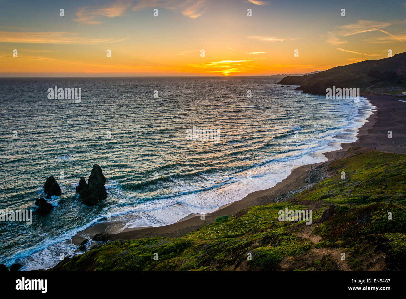Rodeo beach hi-res stock photography and images - Alamy