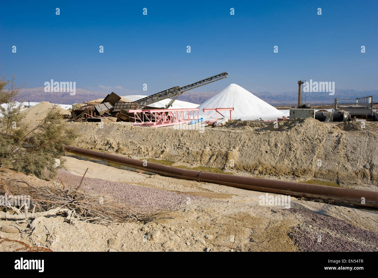 The dead sea works are producing potash products, magnesium chloride ...