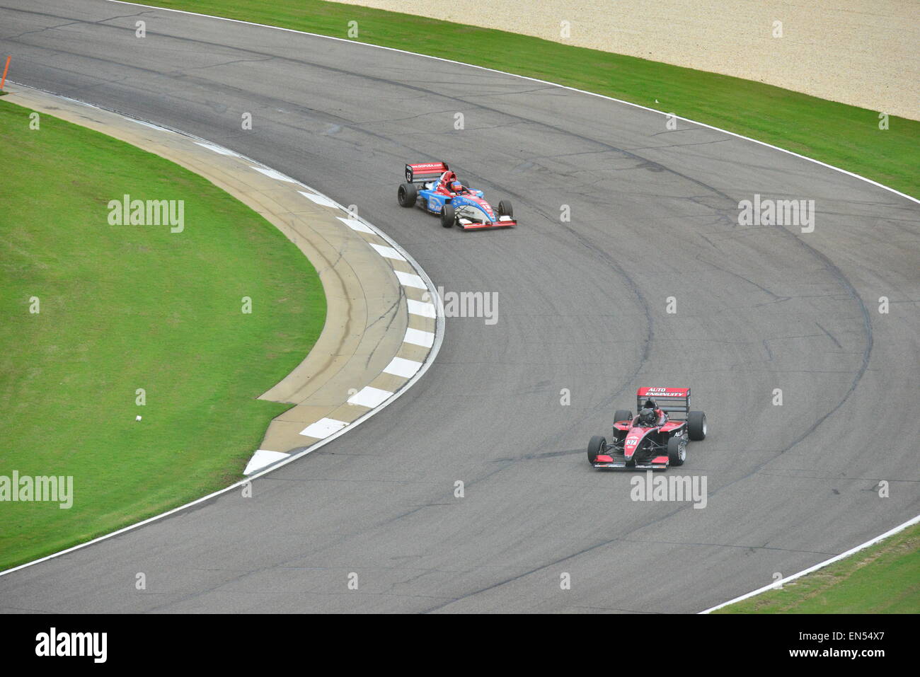 Racing track in Birmingham, Alabama Stock Photo - Alamy
