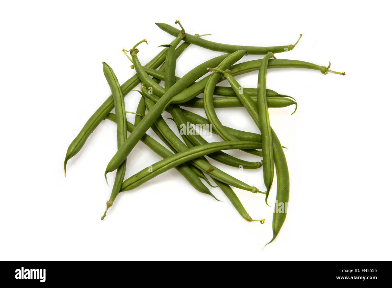 Green beans production Cut Out Stock Images & Pictures - Alamy