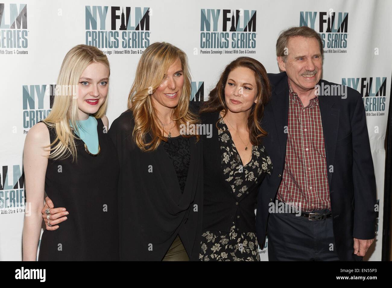 New York, NY, USA. 27th Apr, 2015. Dakota Fanning, Amy Berg, Diane Lane ...