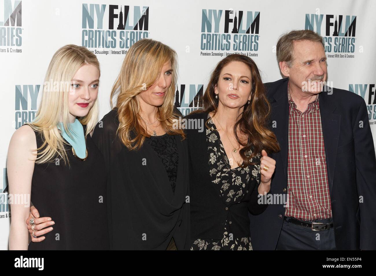 New York, NY, USA. 27th Apr, 2015. Dakota Fanning, Amy Berg, Diane Lane ...
