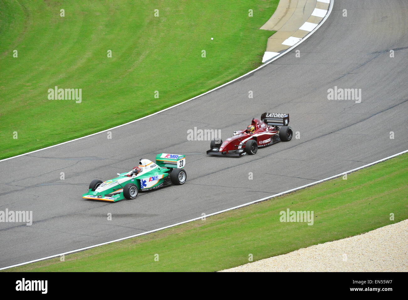 Racing track in Birmingham, Alabama Stock Photo - Alamy