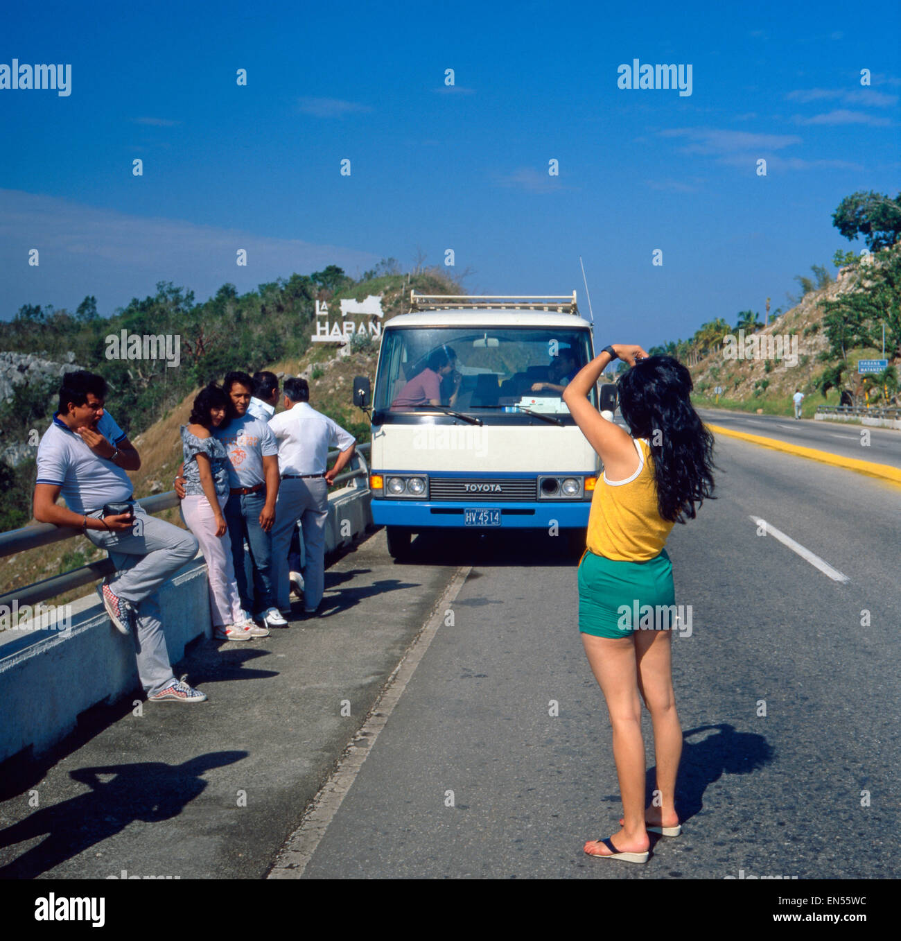 1980s tour bus hi-res stock photography and images - Alamy