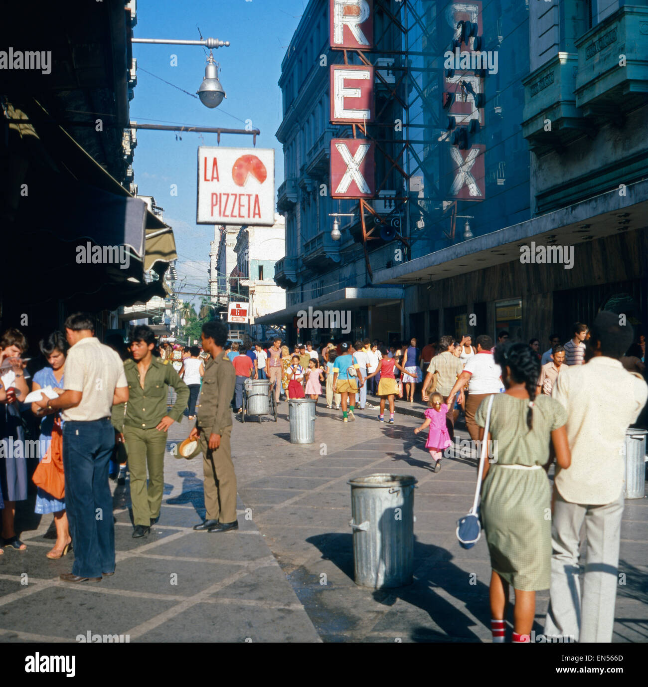 Eine Reise nach Havanna, Kuba 1980er Jahre. A trip to Havana, Cuba ...