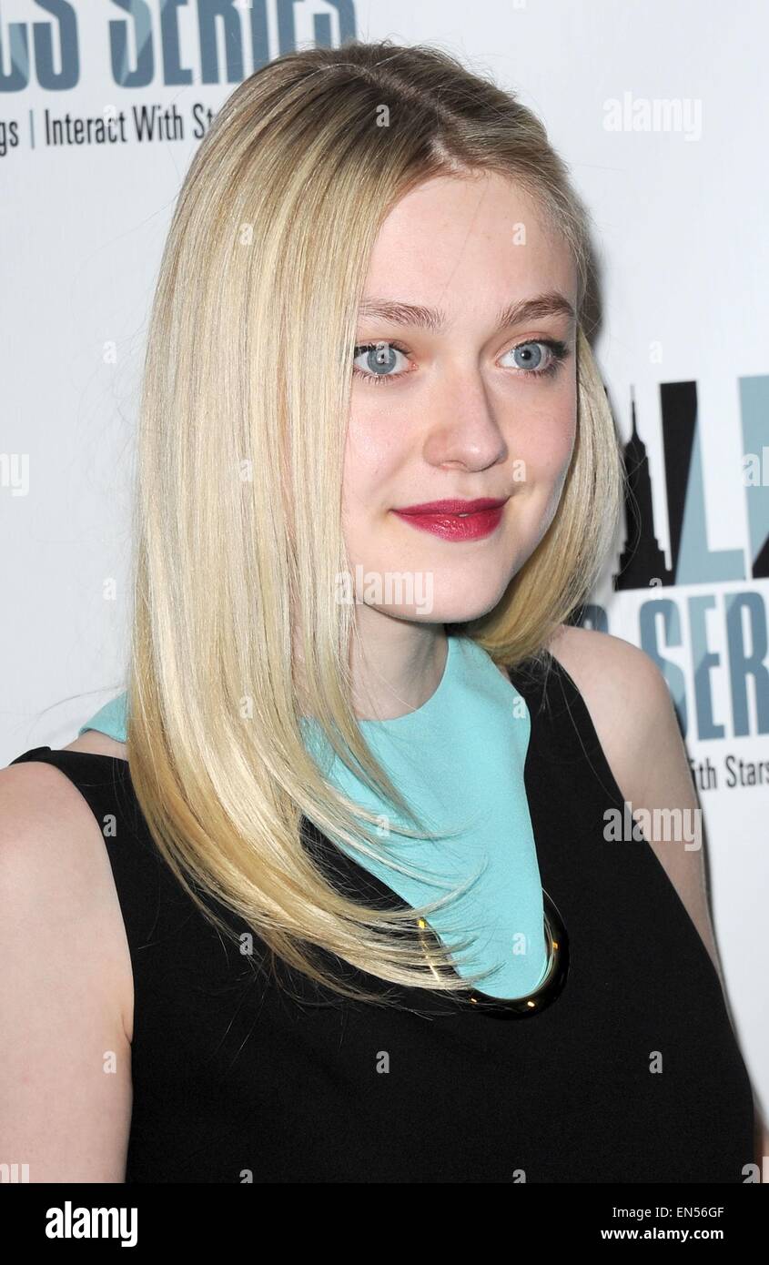 New York, NY, USA. 27th Apr, 2015. Dakota Fanning at arrivals for EVERY ...