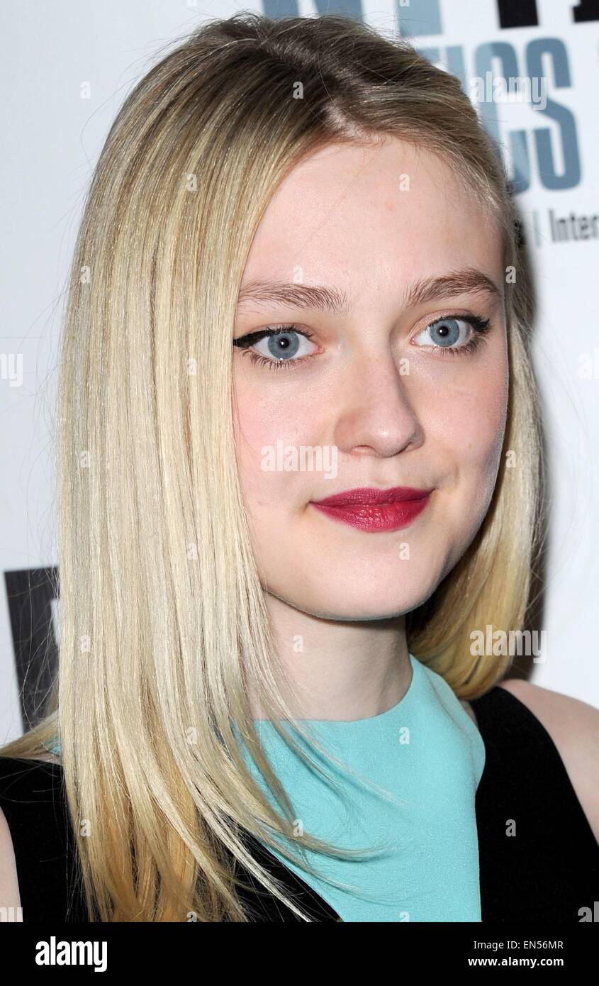 New York, NY, USA. 27th Apr, 2015. Dakota Fanning at arrivals for EVERY ...