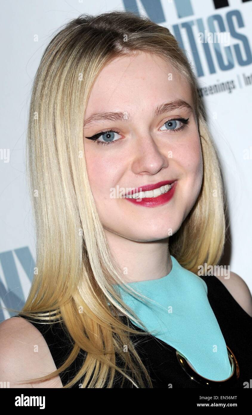 New York, NY, USA. 27th Apr, 2015. Dakota Fanning at arrivals for EVERY ...