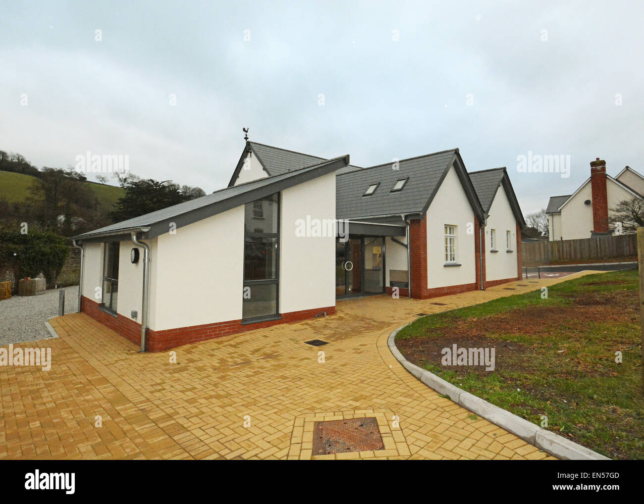The newly refurbished Swimbridge Jubilee Hall, near Barnstaple, North ...
