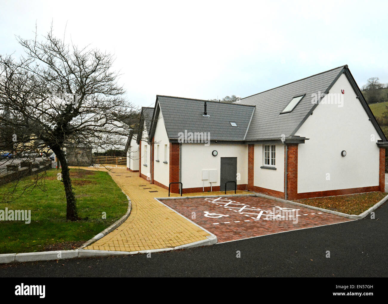 The newly refurbished Swimbridge Jubilee Hall, near Barnstaple, North ...