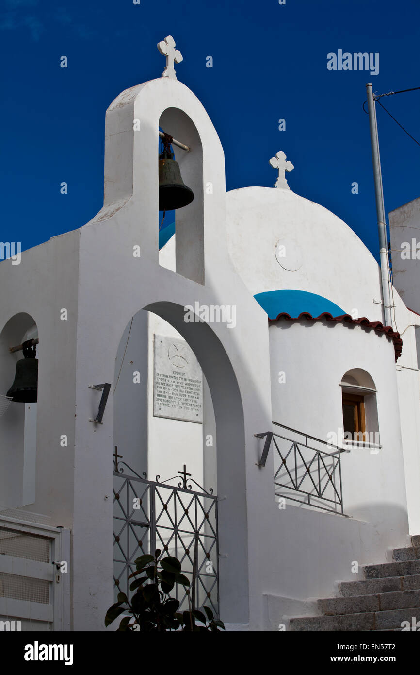 A greek Orthadox church in Syros in the Greek islands Stock Photo - Alamy