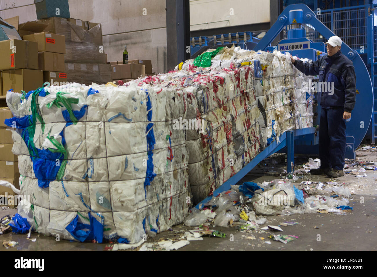 Plastic recycling factory hi-res stock photography and images - Alamy
