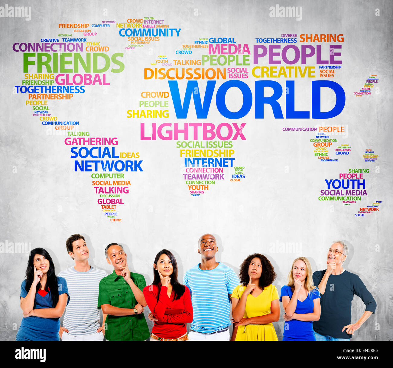 World People Discussion Friends Connection Togetherness Talking ...