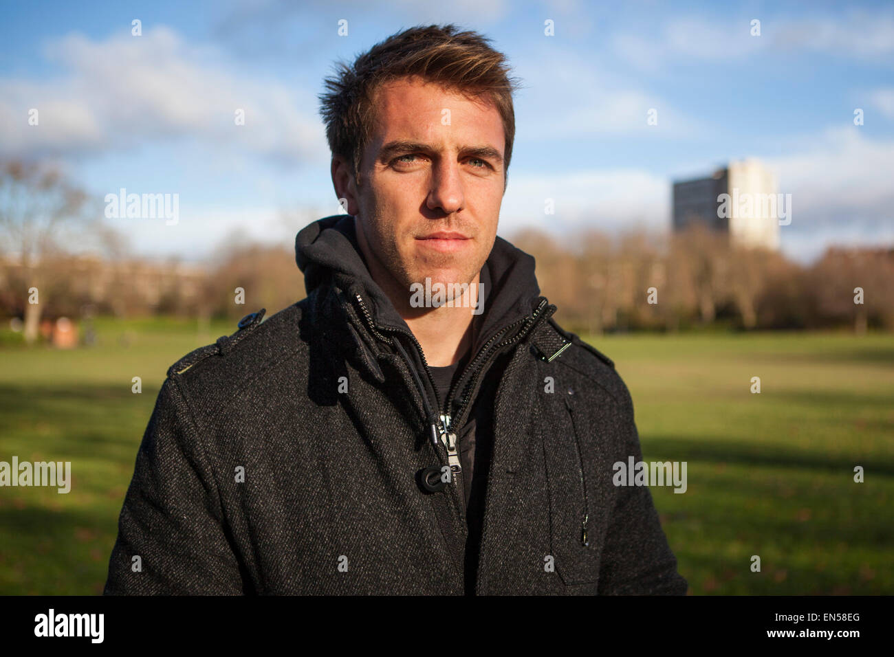 International rugby player Chris Wyles who plays for the USA Eagles and ...