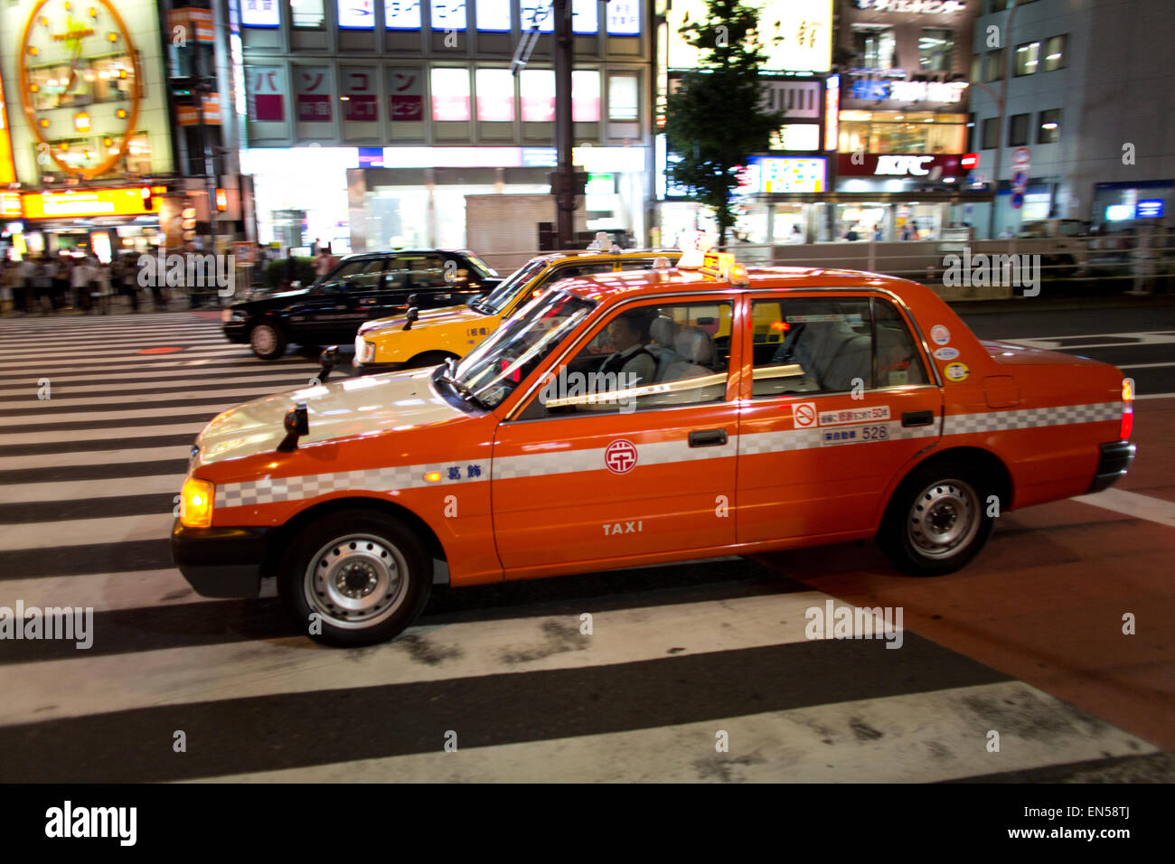 taxi in Tokyo Stock Photo - Alamy