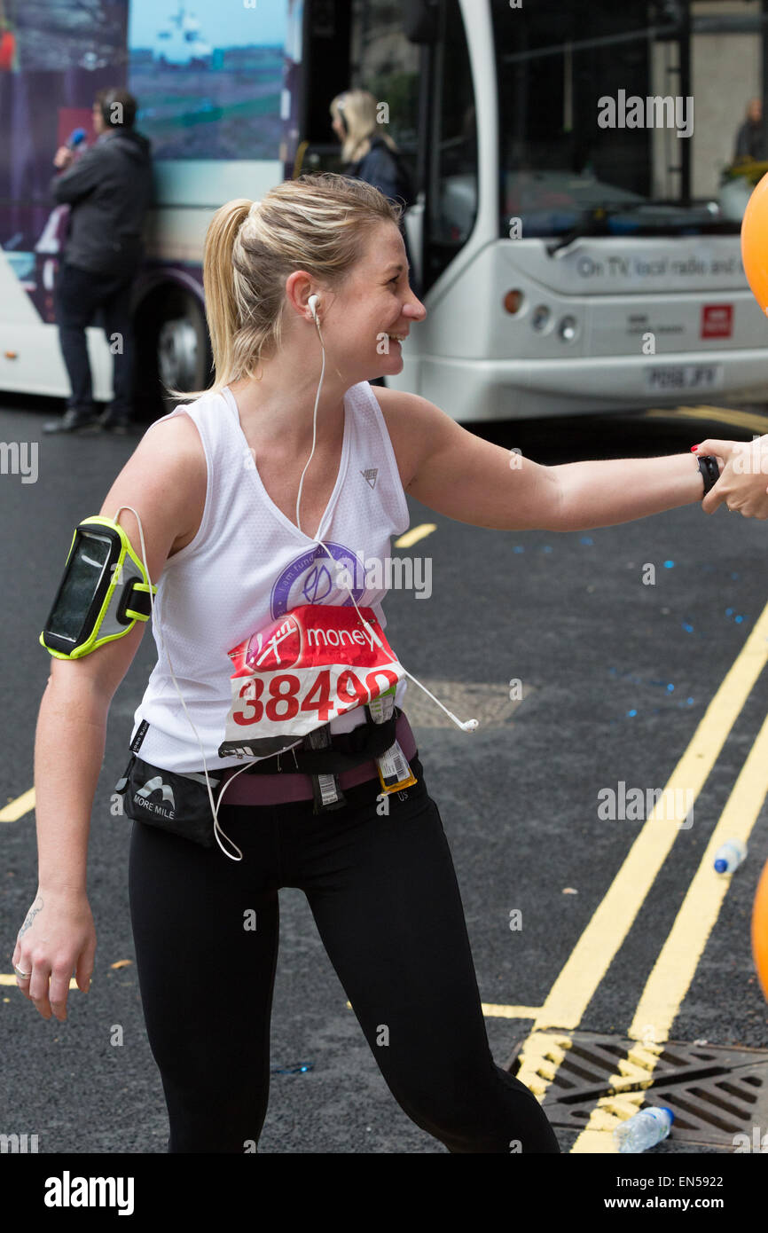 Greeting a friend vertical hi-res stock photography and images - Alamy