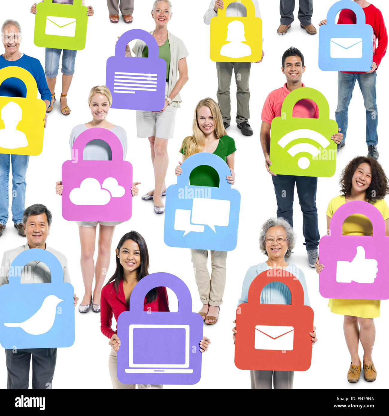 Social password hi-res stock photography and images - Alamy