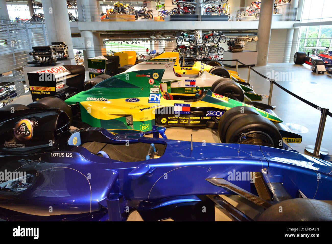 Lotus racing cars Stock Photo - Alamy