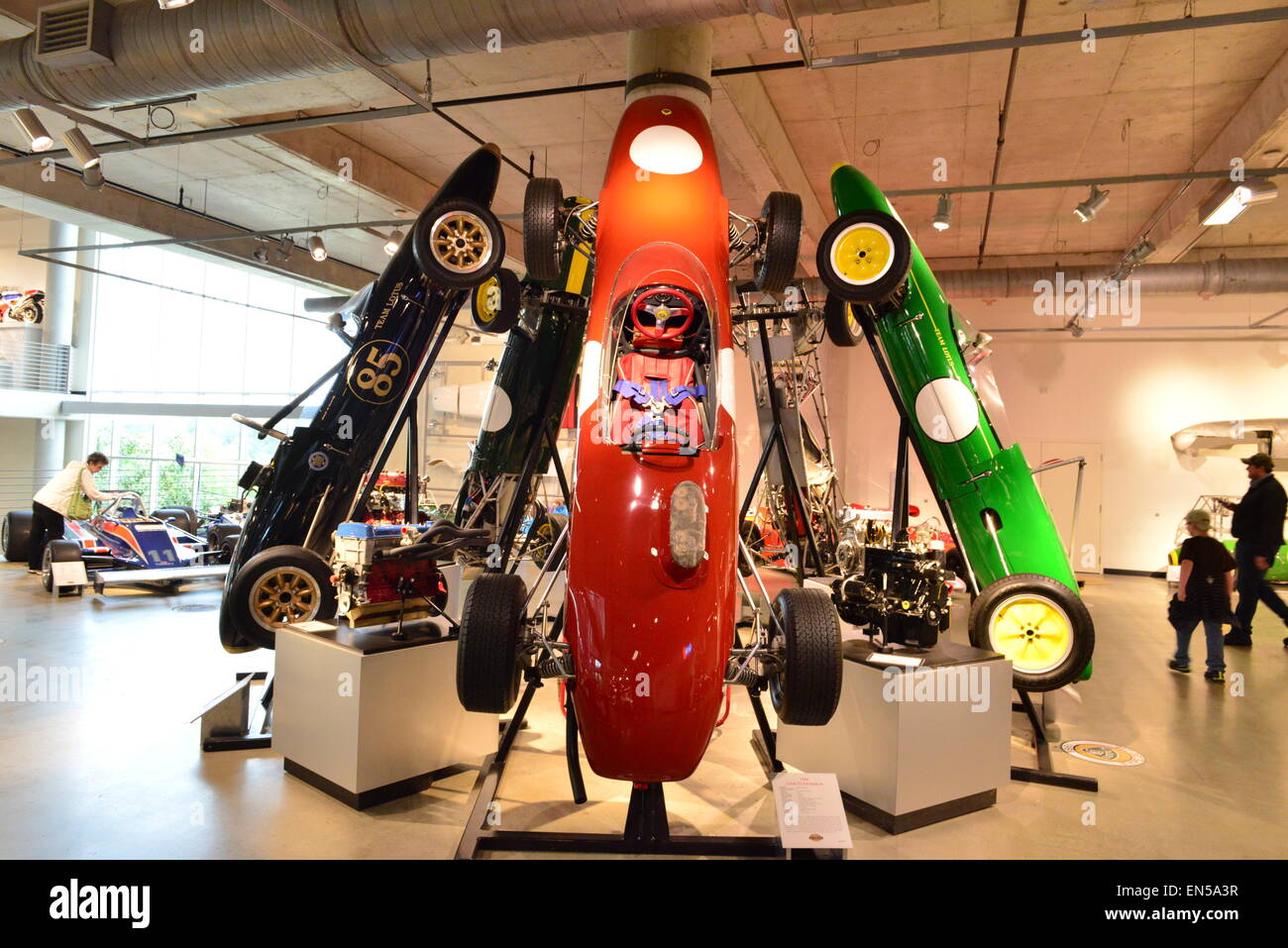 Lotus racing cars Stock Photo - Alamy