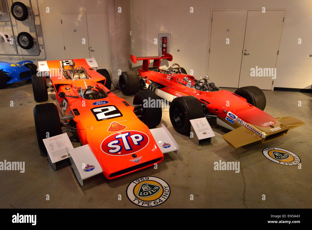 Lotus racing cars Stock Photo - Alamy