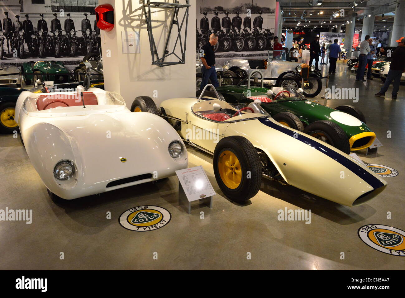 Lotus racing cars Stock Photo - Alamy