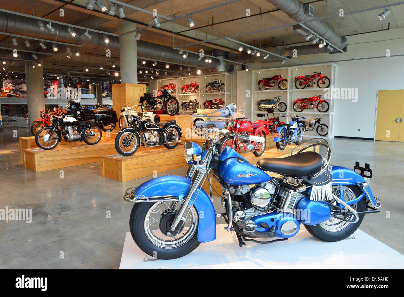 Barber Motorcycle Museum in Birmingham, Alabama Stock Photo - Alamy