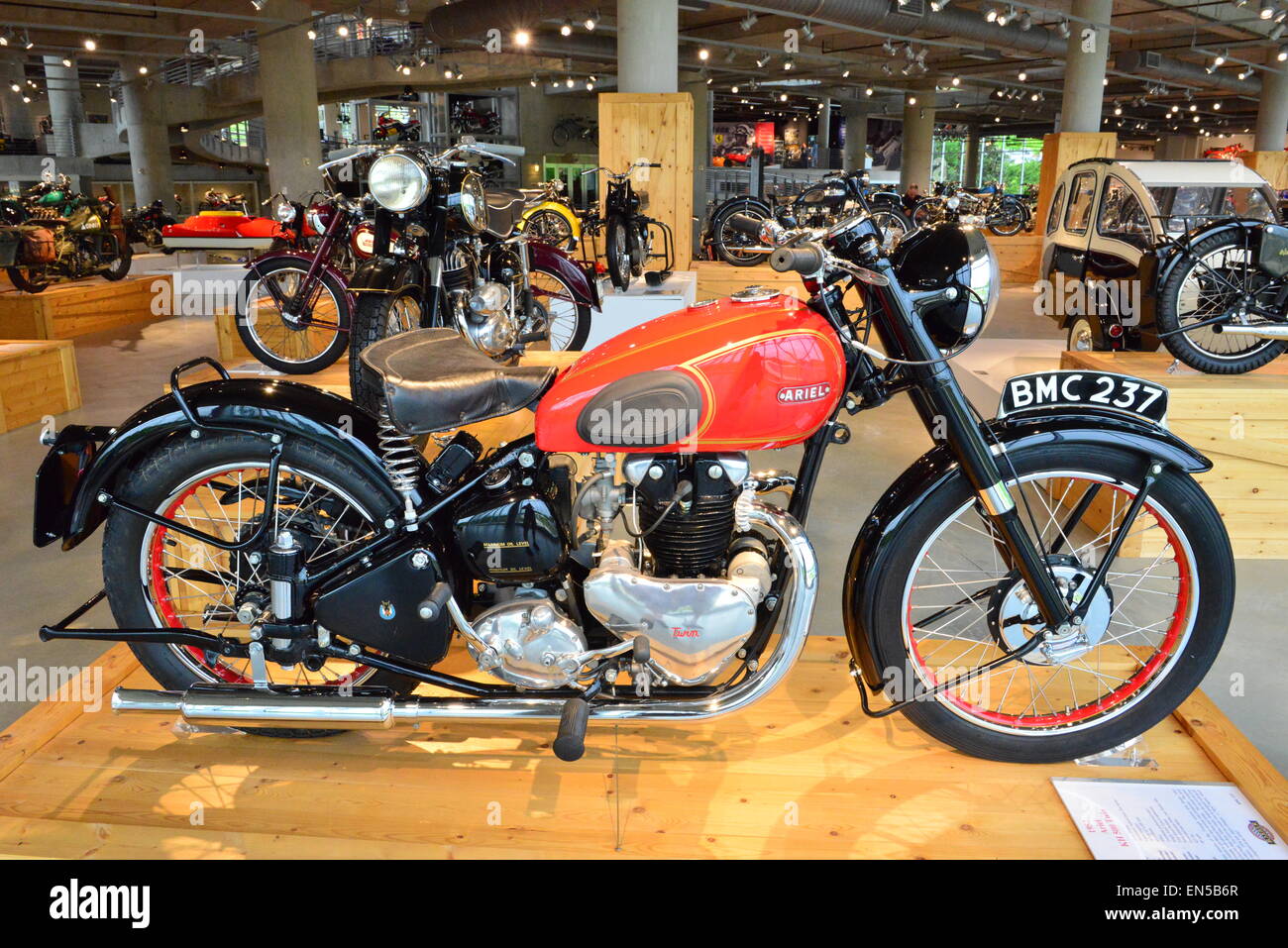 Barber Motorcycle Museum in Birmingham, Alabama Stock Photo - Alamy