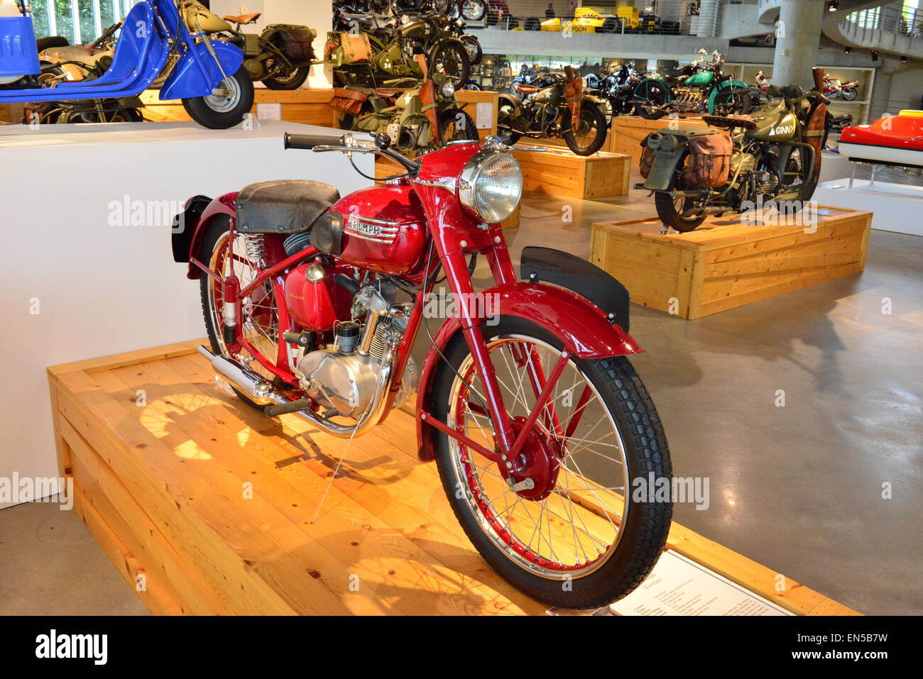 Barber Motorcycle Museum in Birmingham, Alabama Stock Photo - Alamy