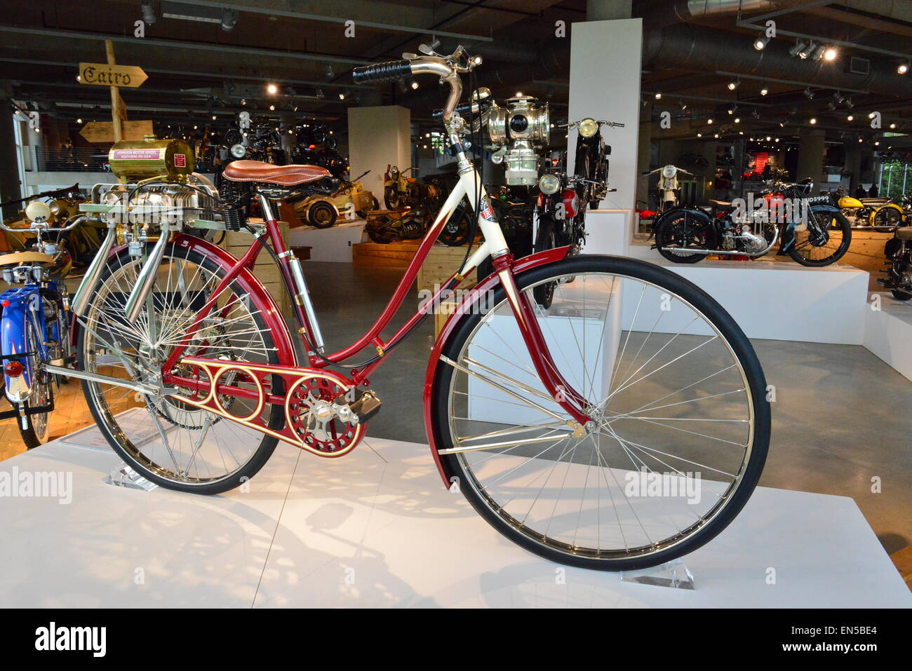 Barber Motorcycle Museum in Birmingham, Alabama Stock Photo - Alamy