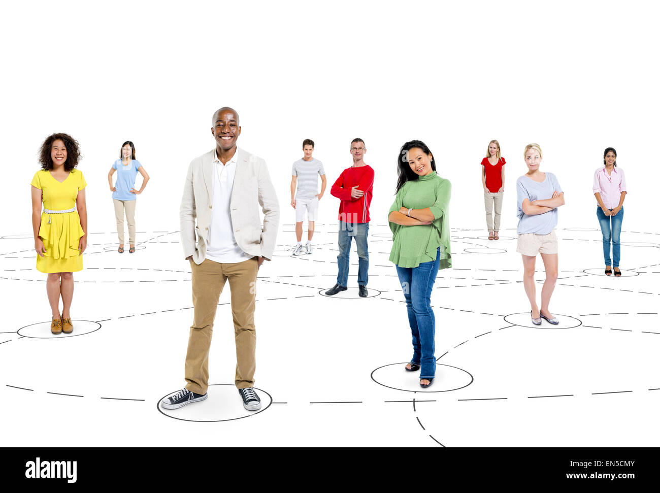 Lifestyle connection Cut Out Stock Images & Pictures - Alamy