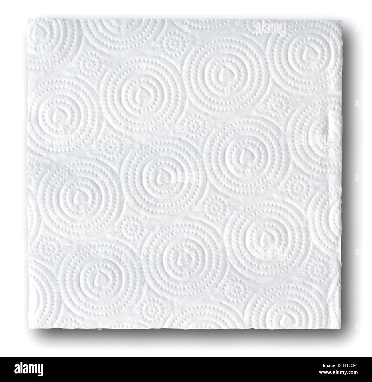 White tissue paper on white background Stock Photo - Alamy