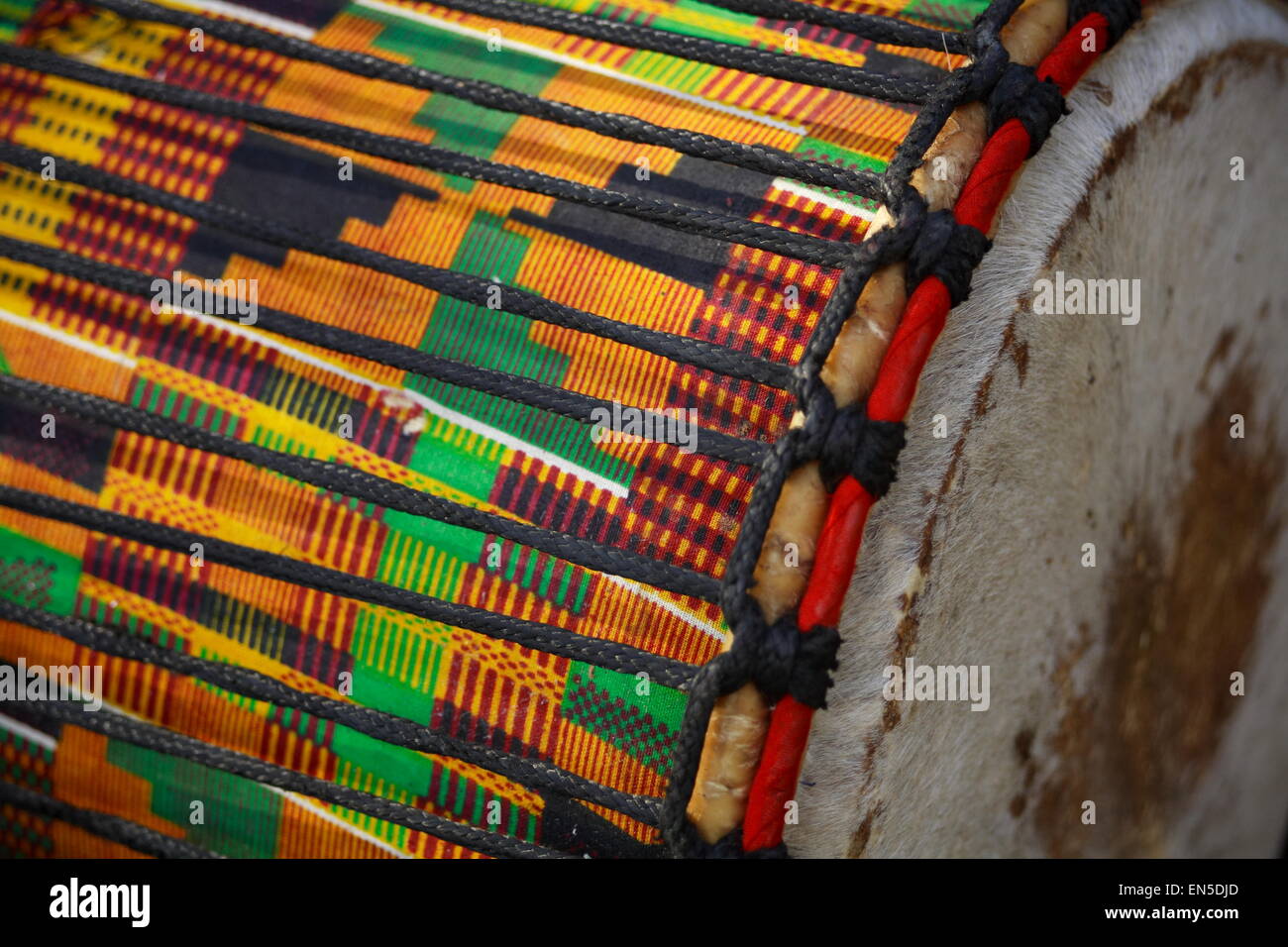Traditional African Drum Stock Photo - Alamy