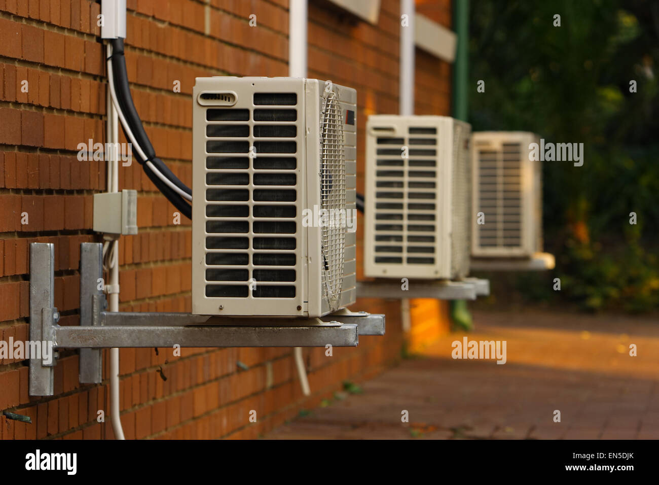 Wall Mounted Air Conditioner High Resolution Stock Photography and ...