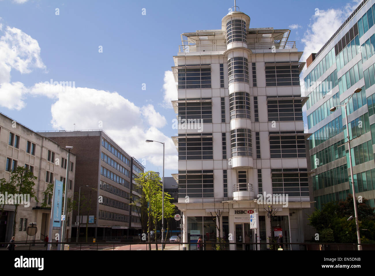 HSBC bank in Croydon Wellesley Road UK Stock Photo - Alamy