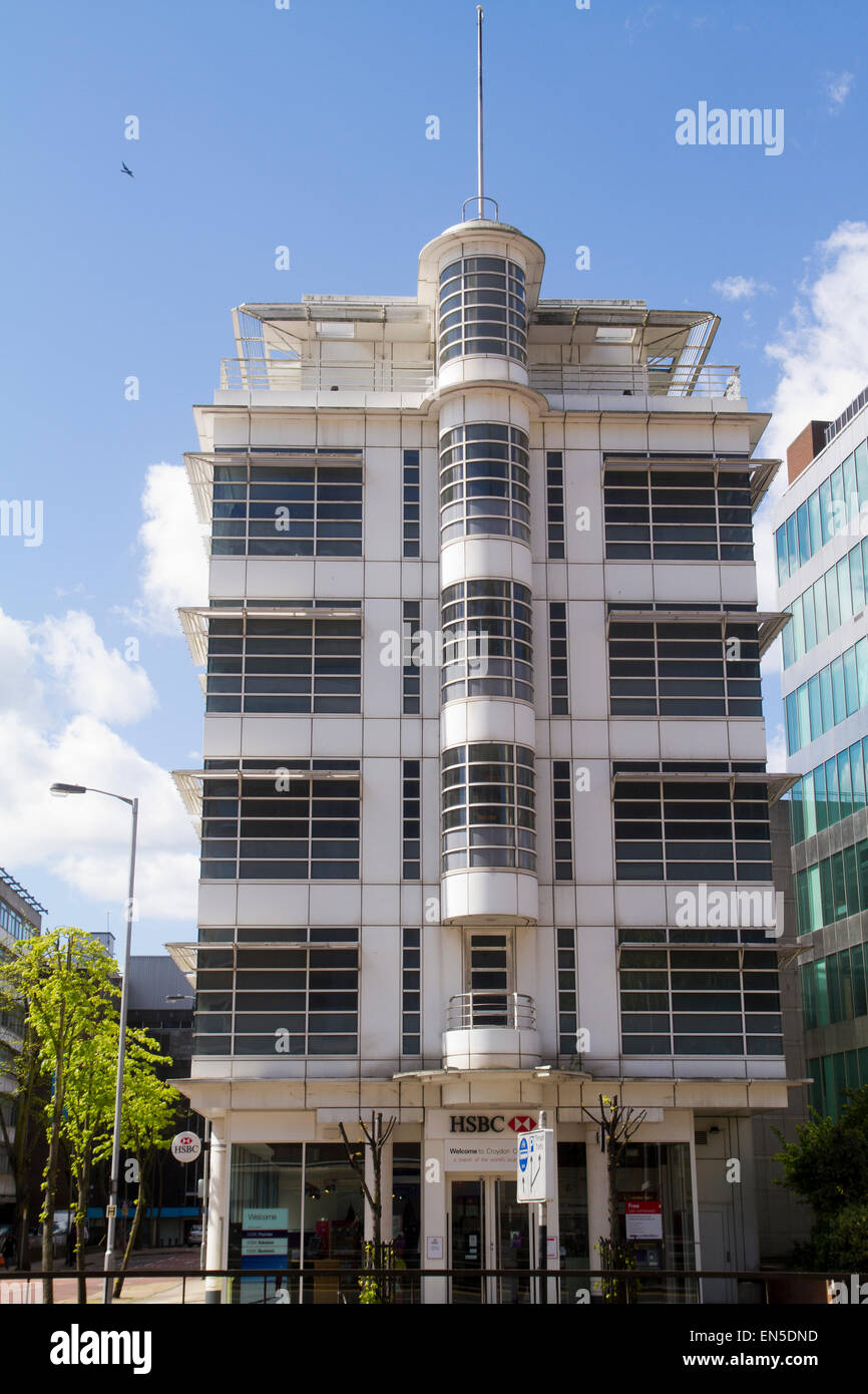 HSBC bank in Wellesley Road Croydon Surrey uk Stock Photo - Alamy