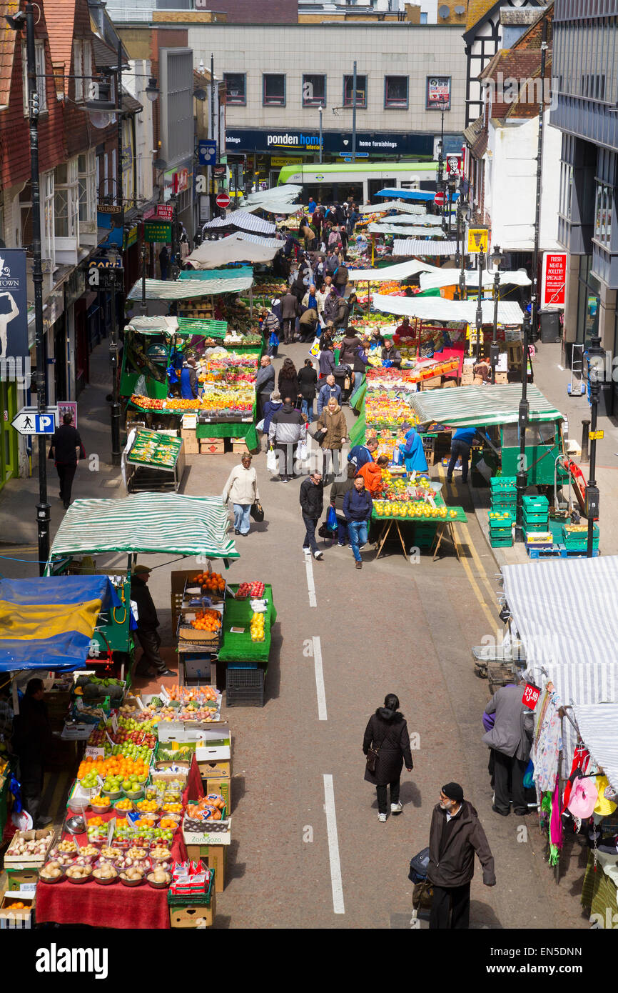 Market fruit and veg croydon hi-res stock photography and images - Alamy
