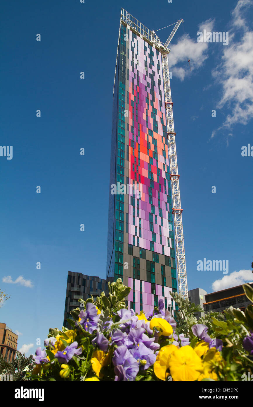 Saffron Tower under construction in Wellesley Road Croydon Surrey UK ...