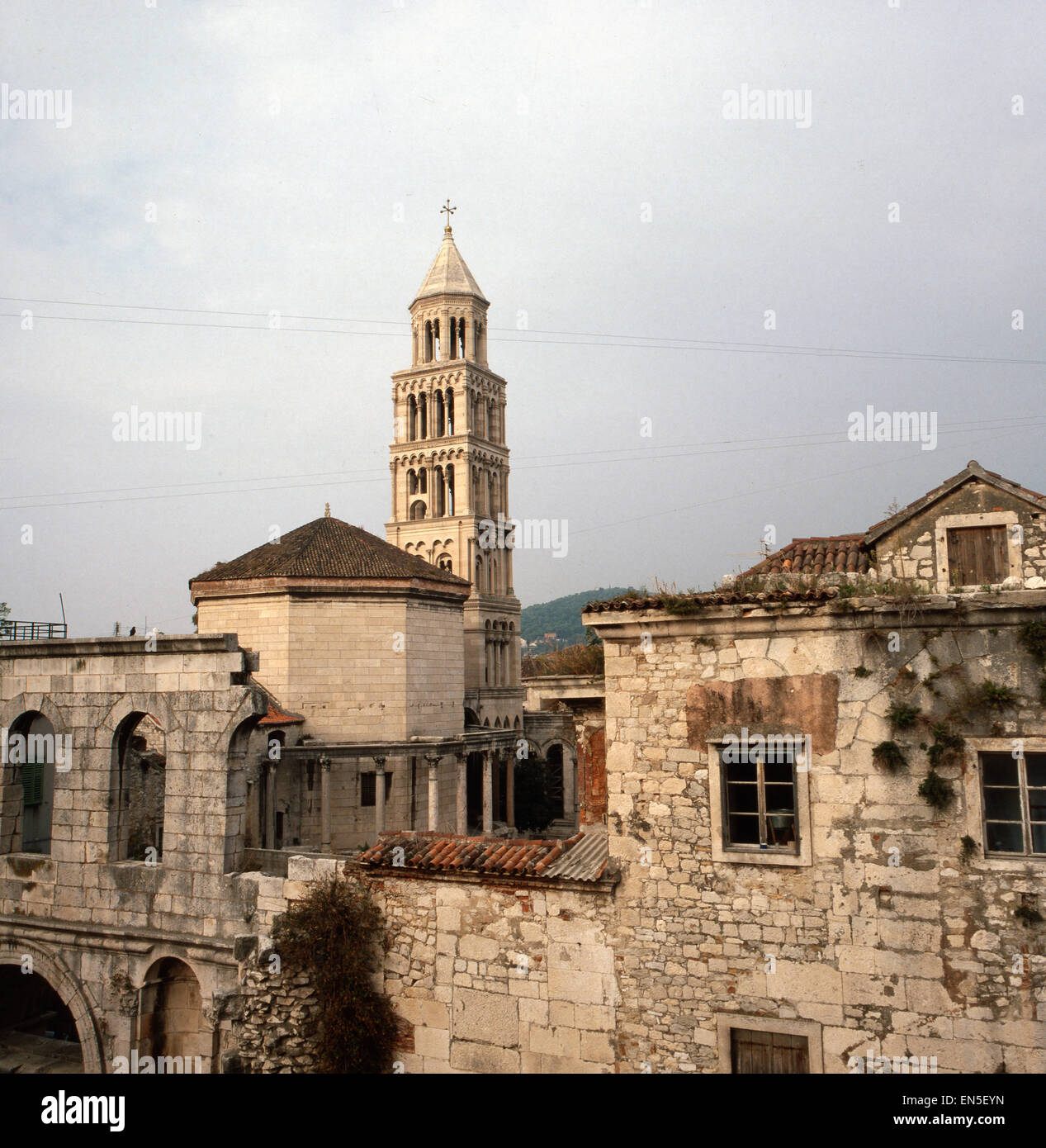 Urlaub in Split, Jugoslawien 1970er Jahre. Vacation in Split ...