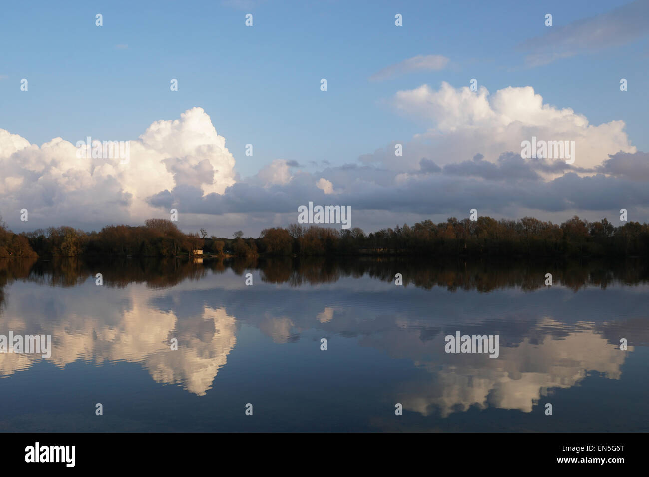 Reflection, Lake, View Stock Photo - Alamy